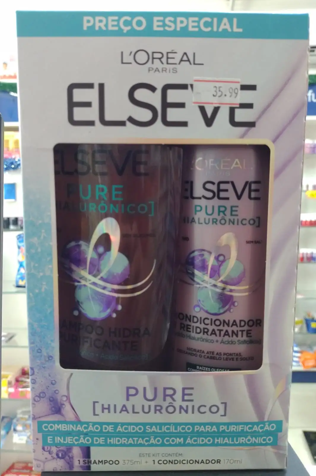 KIT ELSEVE PURE HIALURÔNICO